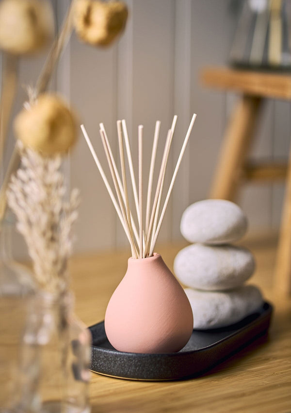 AZTEC TUBEROSE REED DIFFUSER - PEACH ALMOND MILK AND TUBEROSE – George ...